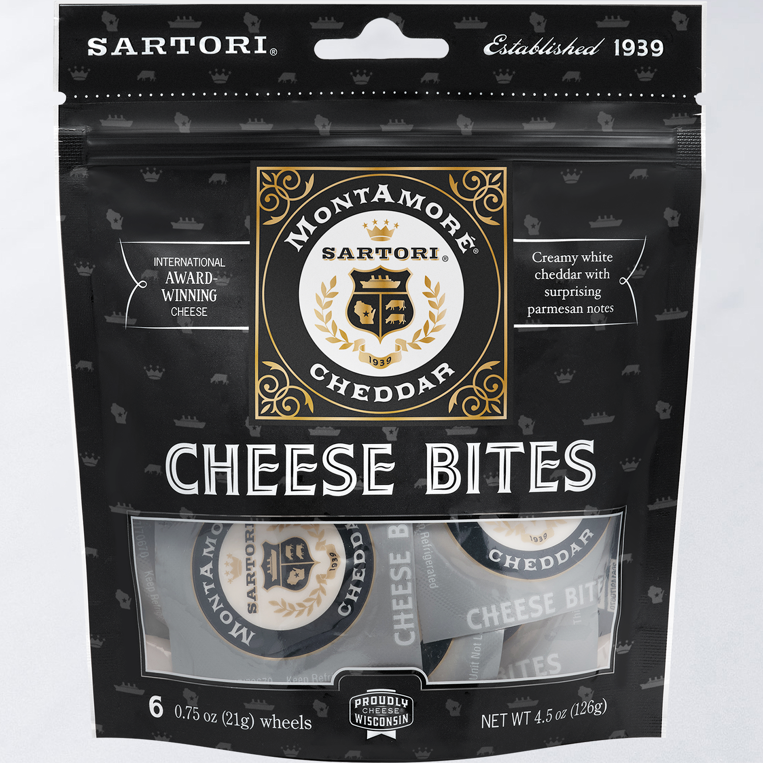 MontAmoré® Cheddar Cheese Bites – Sartori®